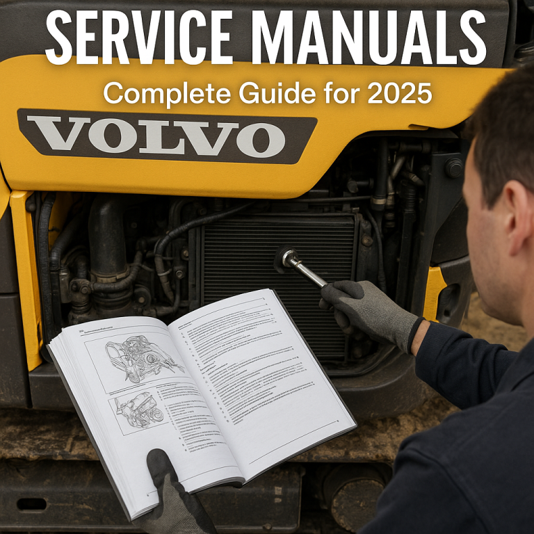 Volvo Construction Equipment Service Manuals – Complete Guide For 2025